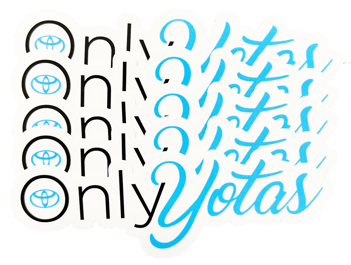 OnlyYotas Vinyl Stickers – Night Watchman Products
